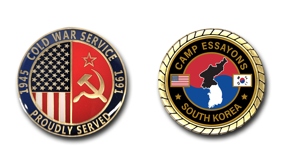 Camp Essayons South Korea Cold War Veteran Challenge Coin - South Korea ...