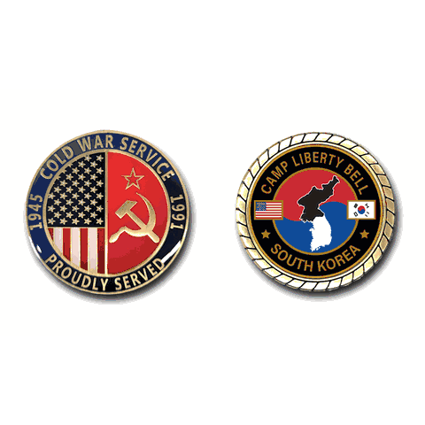 Camp Liberty Bell South Korea Cold War Veteran Challenge Coin - South ...