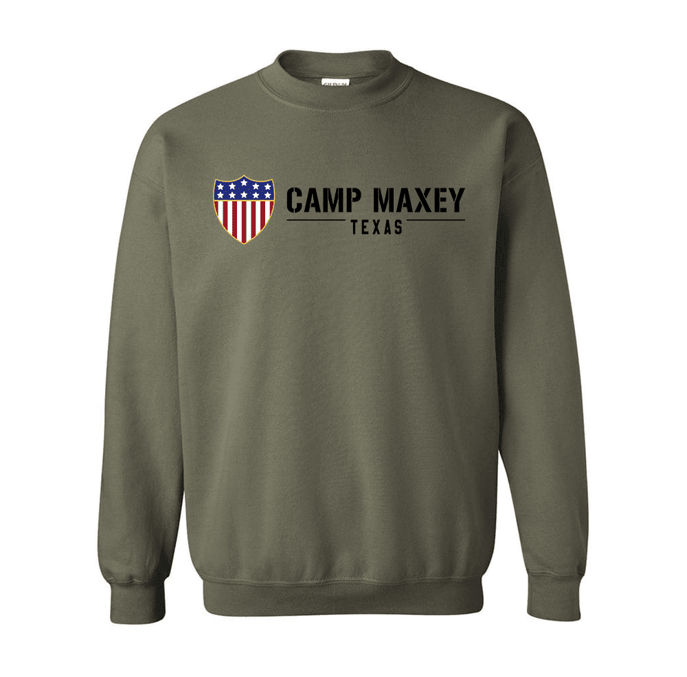 Camp Maxey Texas Sweatshirt - Domestic Duty Station Sweatshirts ...