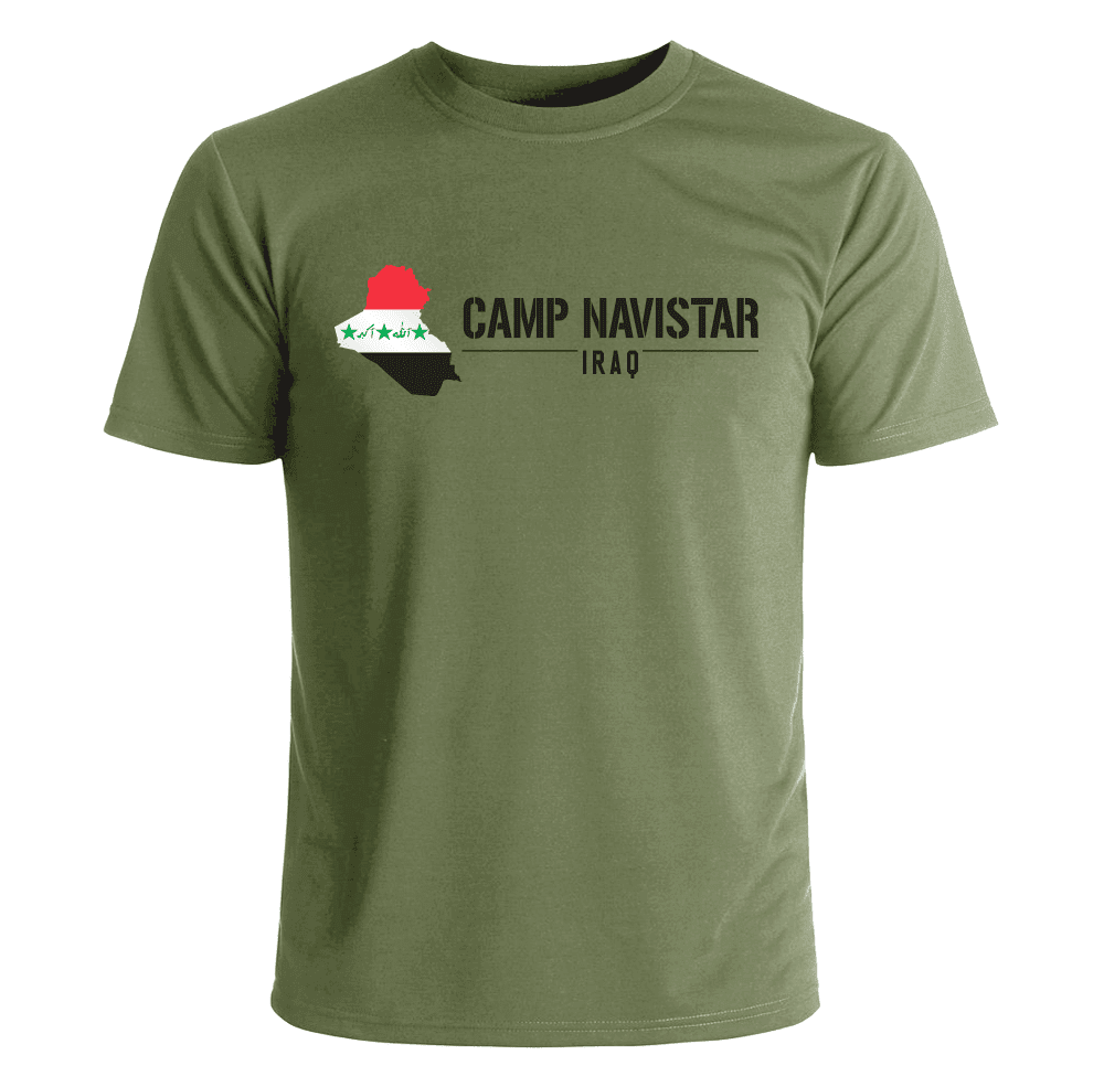 Camp Navistar Iraq T-Shirt - Iraq Duty Station T-Shirts - PriorService.com