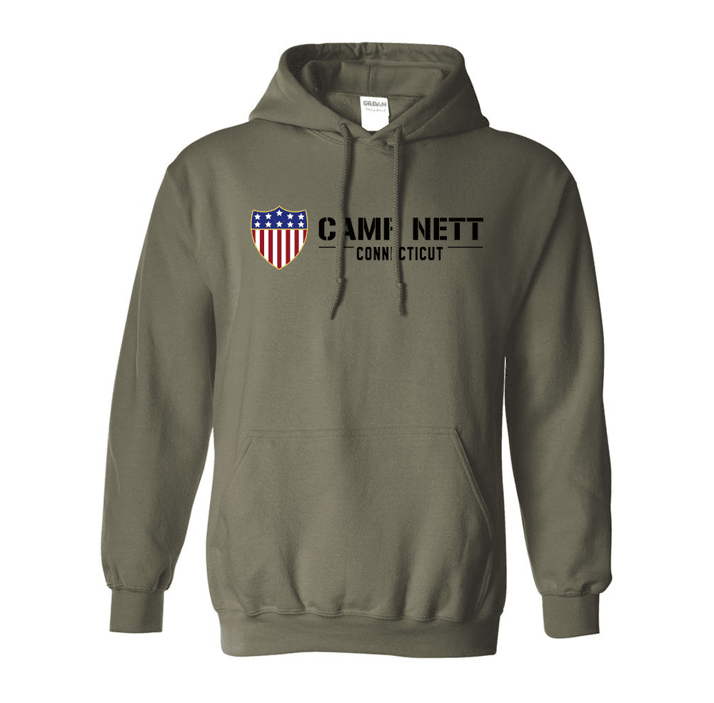 Camp Nett Connecticut Hooded Sweatshirt - Domestic Duty Station Hooded ...