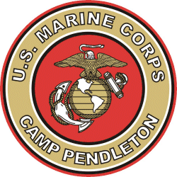 Camp Pendleton Decal - US Marine Corps Decals - PriorService.com