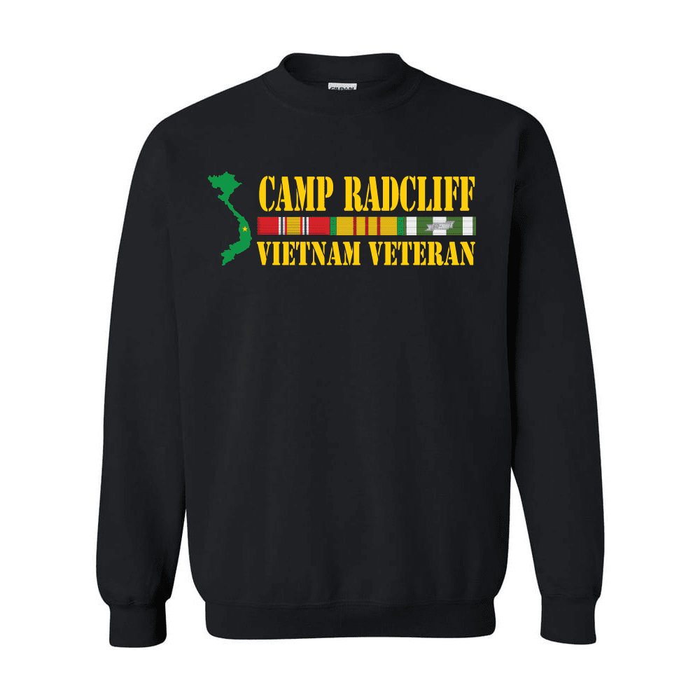 Camp Radcliff Vietnam Veteran Sweatshirt - Vietnam Veteran Duty Station ...