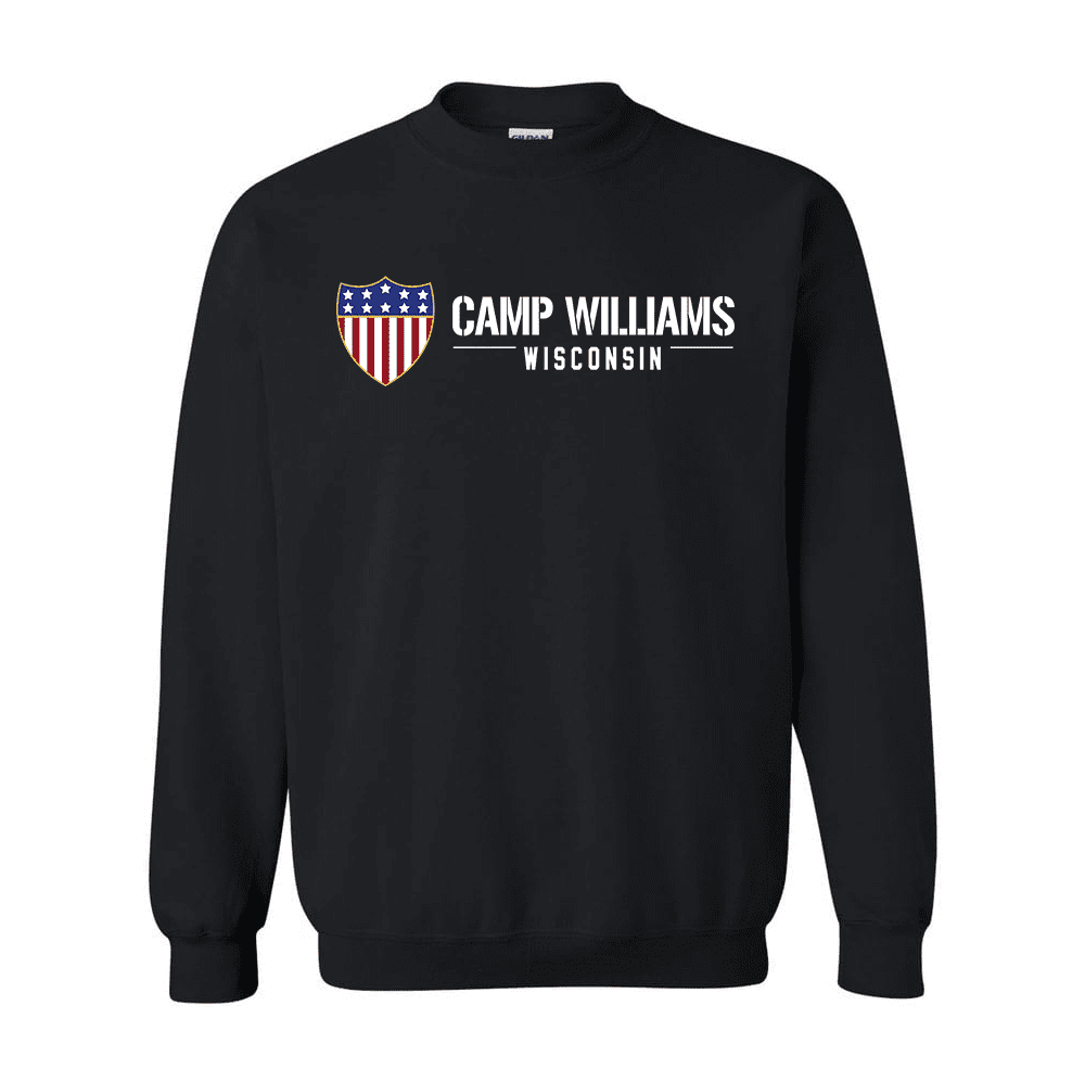 Camp Williams Wisconsin Sweatshirt - Domestic Duty Station Sweatshirts ...