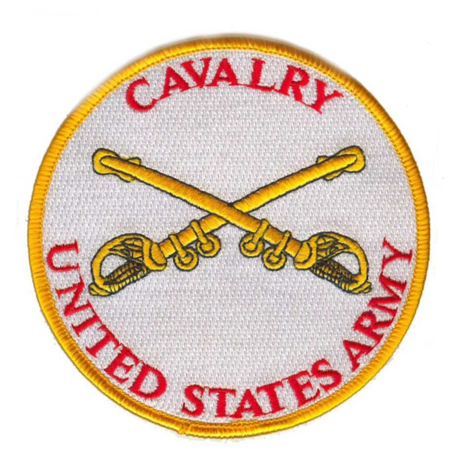 Cavalry Patch - US Army Branches of Service Patches - PriorService.com
