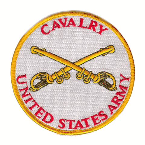 Cavalry Patch - US Army Branches of Service Patches - PriorService.com