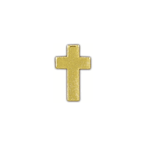 Chaplain's Cross Gold Pin - Other Pins - PriorService.com
