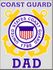 Coast Guard Dad Decal - US Coast Guard Decals - PriorService.com