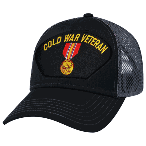 Cold War Veteran Mesh Back Cap - Cold War Caps - PriorService.com