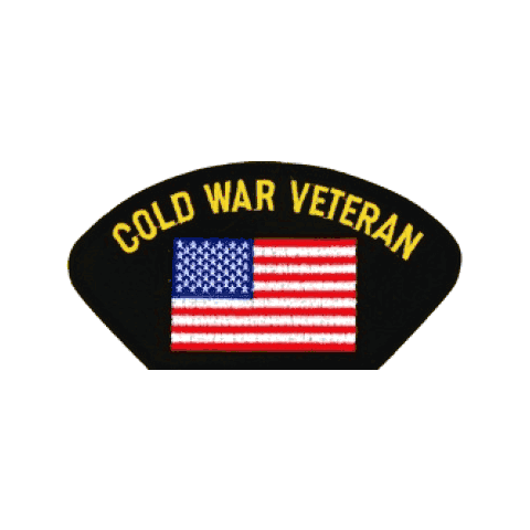 Cold War Veteran with US Flag Patch - New Patches - PriorService.com