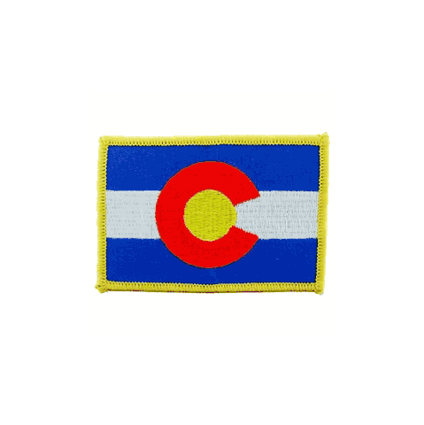 Colorado Flag Patch - State Patches - PriorService.com