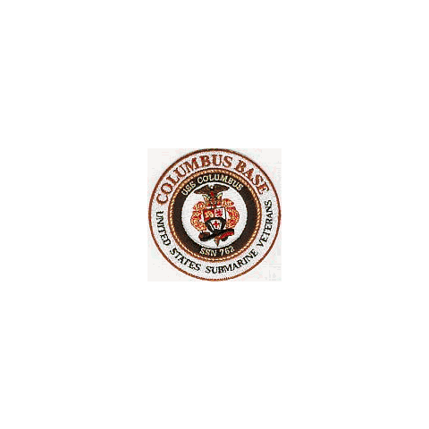 Columbus Base USSVI (USS Columbus SSN 762) Patch - Submarines 600-699 ...