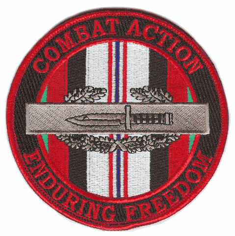 Combat Action Enduring Freedom Patch - Operation Enduring Freedom ...