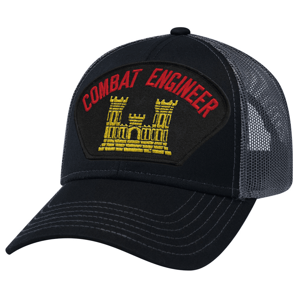 Combat Engineer Mesh Back Cap - New Mesh Caps - PriorService.com