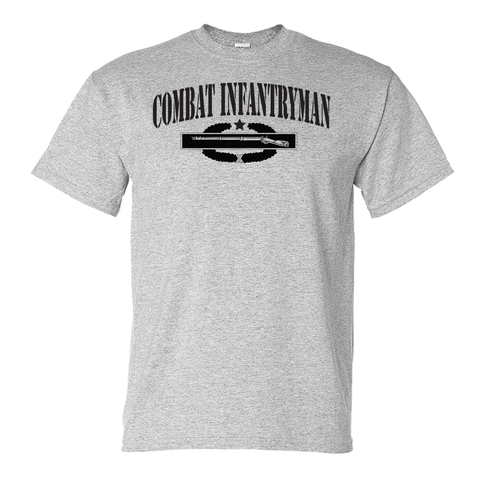 Combat Infantryman 2nd Award T-Shirt - US Army Badge T-Shirts ...