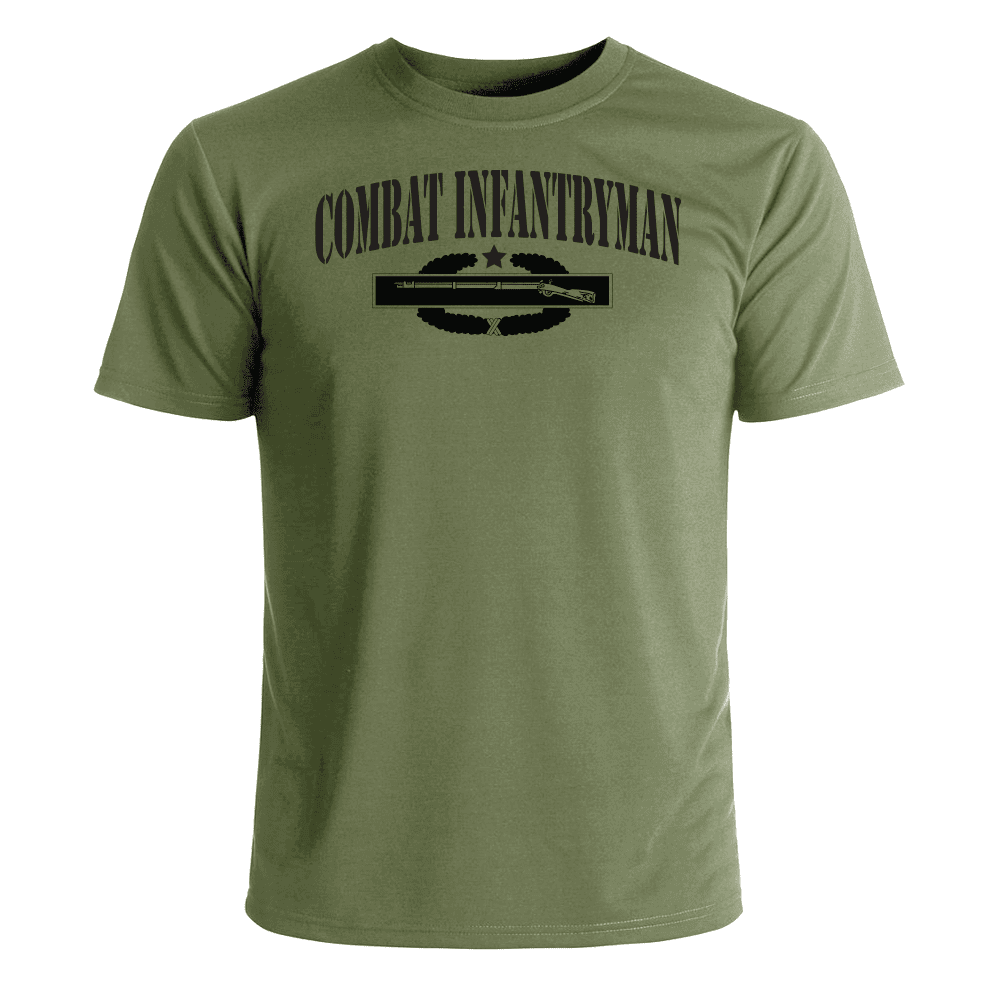 Combat Infantryman 2nd Award T-Shirt - US Army Badge T-Shirts ...