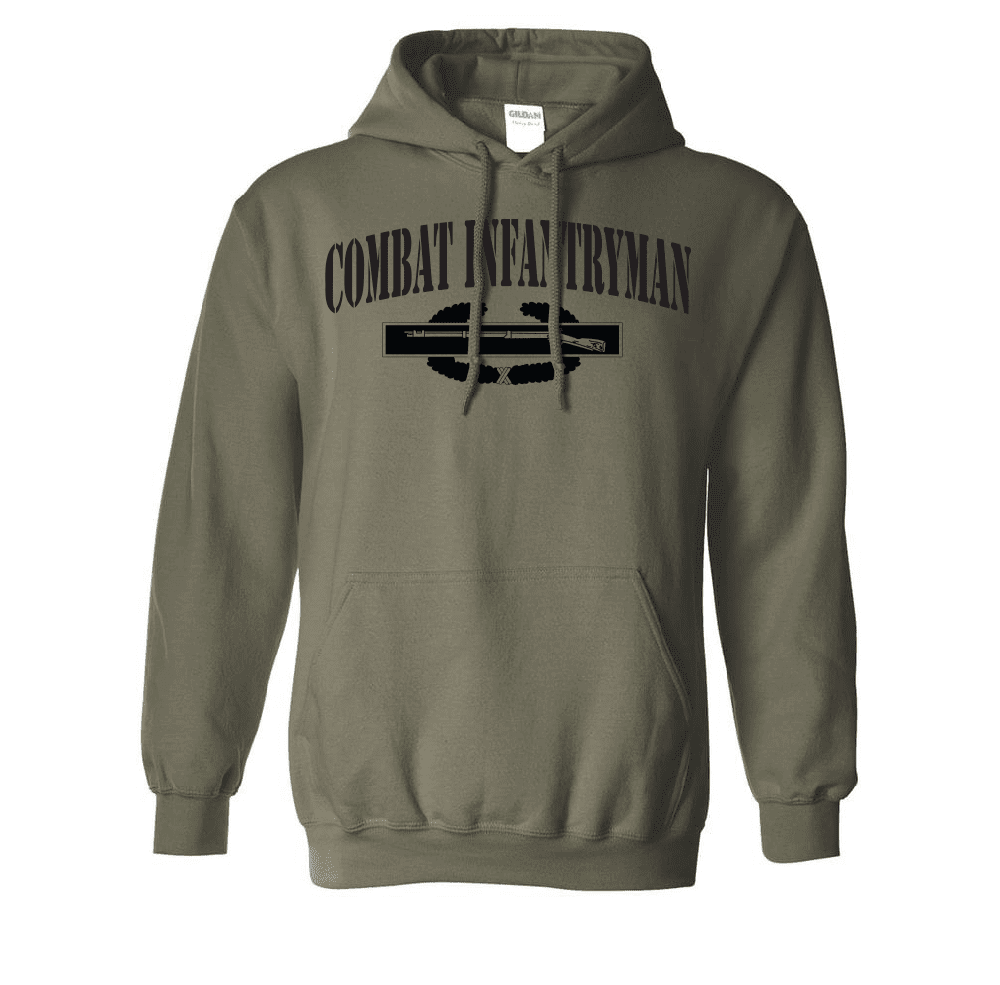 Combat Infantryman Hooded Sweatshirt - US Army Badge Hooded Sweatshirts ...