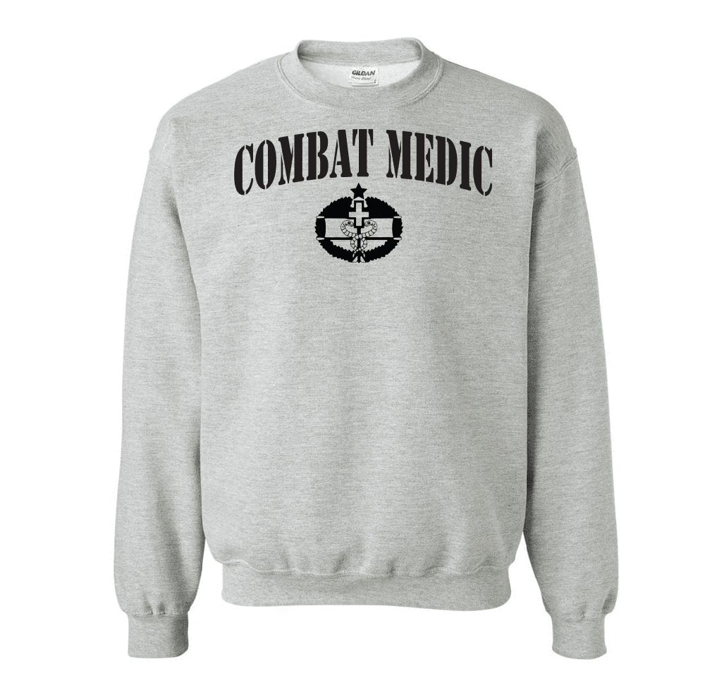 Combat Medic 2nd Award Sweatshirt - US Army Badge Sweatshirts ...