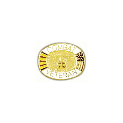 Combat Veteran Pin - Vietnam Veteran Pins - PriorService.com