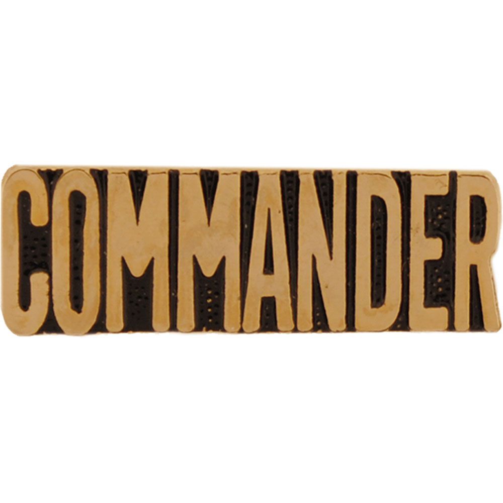 Commander Pin