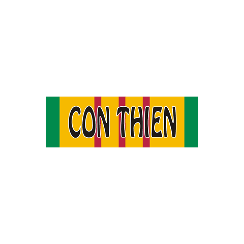 Con Thien Vietnam Decal Sticker - Vietnam Ribbon Location Stickers ...