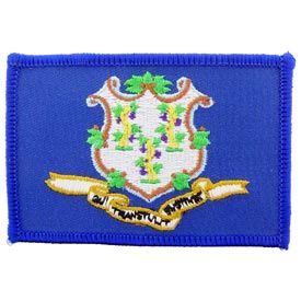 Connecticut Flag Patch - State Patches - PriorService.com