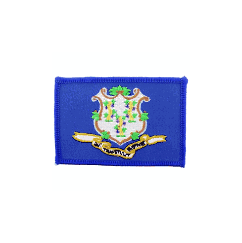 Connecticut Flag Patch - State Patches - PriorService.com