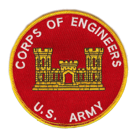 Corps of Engineers Patch - US Army Branches of Service Patches ...