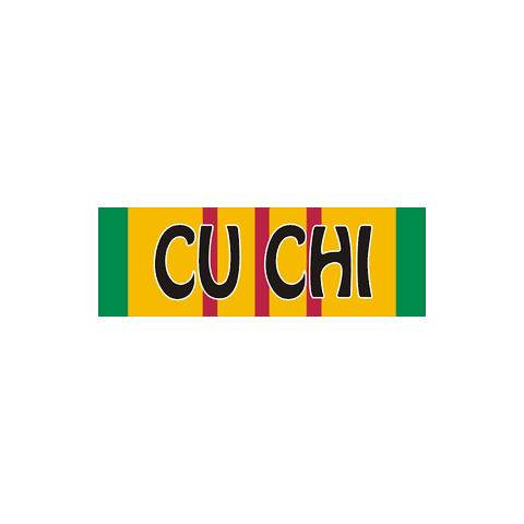 Cu Chi Vietnam Decal Sticker - Vietnam Ribbon Location Stickers ...