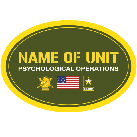 Custom Unit Branch of Service Decal - US Army Unit Branch of Service ...