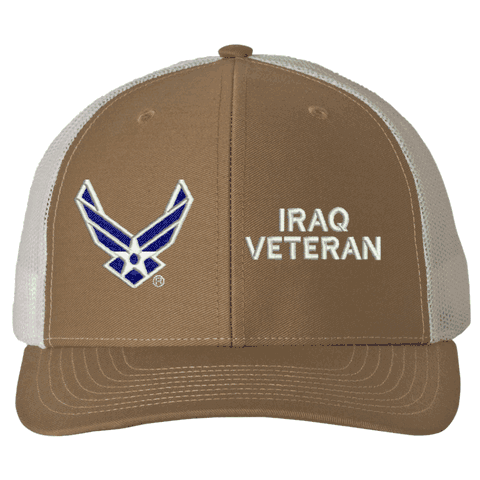 Custom US Air Force Split Mesh Back Cap - New Custom Military Split ...
