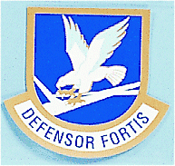 Defensor Fortis Decal - Air Force Command Decals - PriorService.com