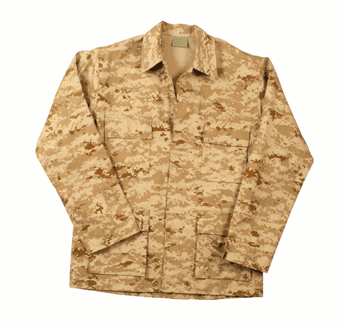 Desert Digital Camo Shirt - Military and Camo Jackets - PriorService.com