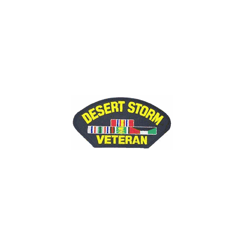 Desert Storm Hat Patch - Operation and Other War Veteran Patches ...