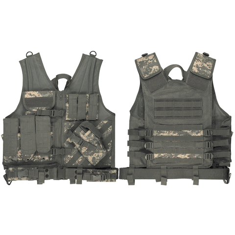 Digital Camo Tactical Vest - Hunting and Tactical Accessories ...
