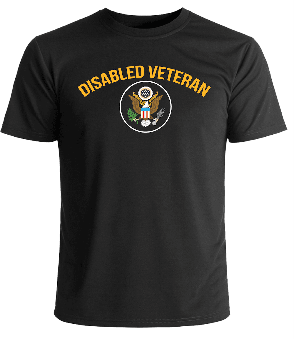 Disabled Veteran T-Shirt - new veteran t-shirts - PriorService.com
