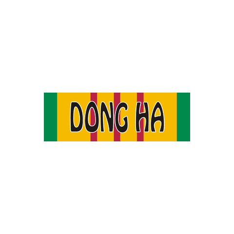 Dong Ha Vietnam Decal Sticker - Vietnam Ribbon Location Stickers ...