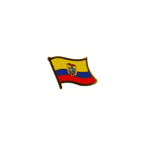 Ecuador Flag Pin - Country Flag Pins - PriorService.com