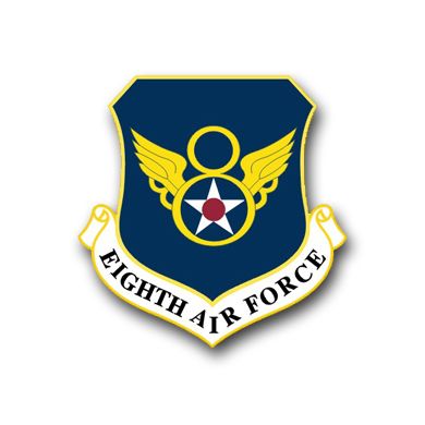 Eighth Air Force Vinyl Transfer Decal - Numbered Air Force Vinyl ...