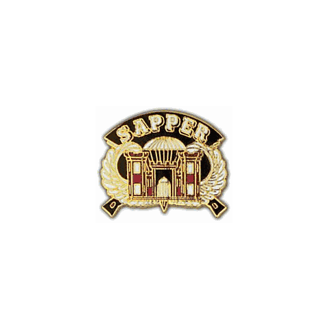 Engineer Sapper Pin - Small Army Pins - PriorService.com