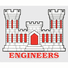 Corps Of Engineers Pin - Corps of Engineers - PriorService.com