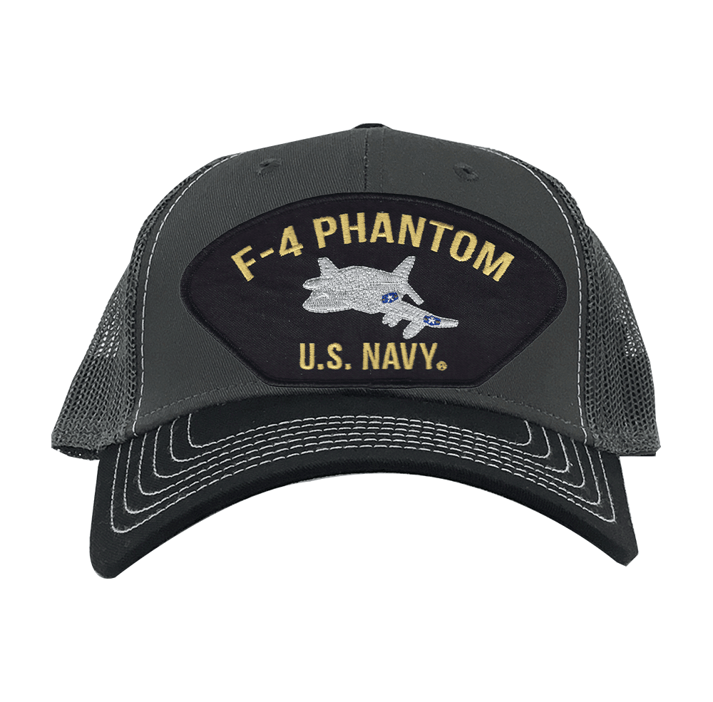 F-4 Phantom US Navy Mesh Cap - AIrcraft Mesh Caps - PriorService.com
