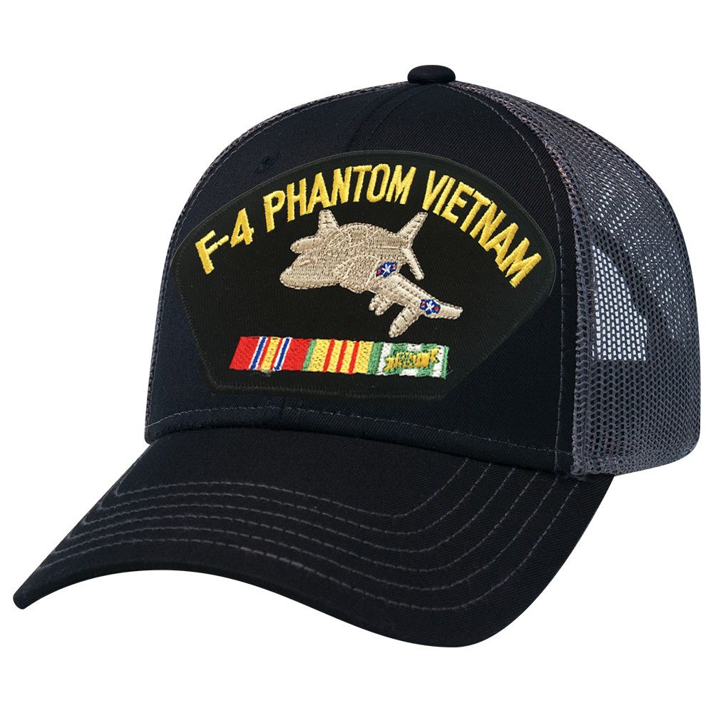 F-4 Phantom Vietnam War Mesh Cap - Vietnam War Planes Caps ...