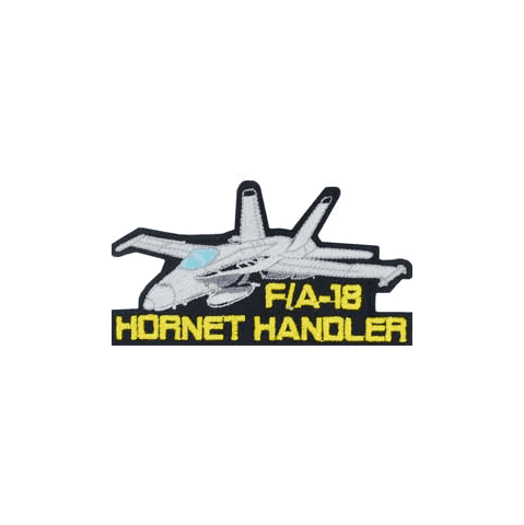 F/A-18 Hornet Handler Patch - NEW US NAVY PATCHES - PriorService.com