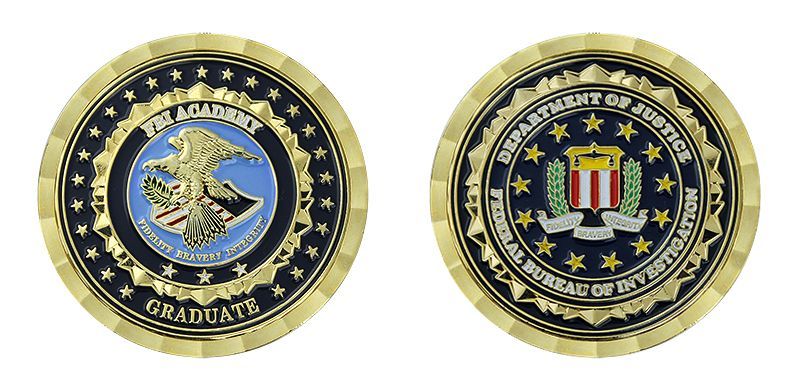 FBI Academy Challenge Coin - Challenge Coins - PriorService.com