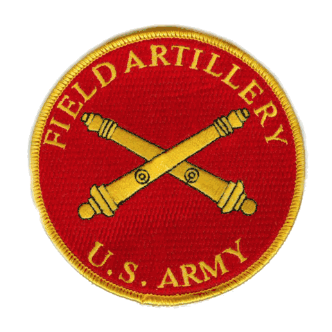 Field Artillery Patch - US Army Branches of Service Patches ...