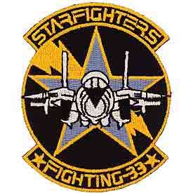 Fighting-33 Starfighters Patch - US Navy Squadron Patches ...
