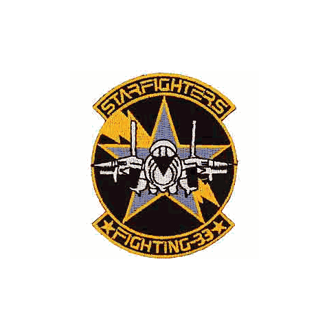 Fighting-33 Starfighters Patch - US Navy Squadron Patches ...