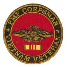 FMF Corpsman OIF Veteran Patch - FMF Corpsman Patches - PriorService.com