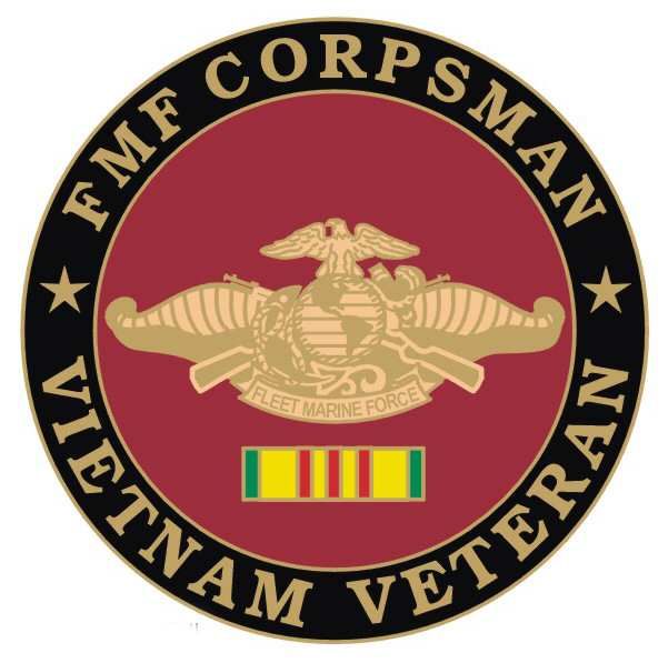 FMF Corpsman Vietnam Veteran Pin - Vietnam Veteran Pins - PriorService.com